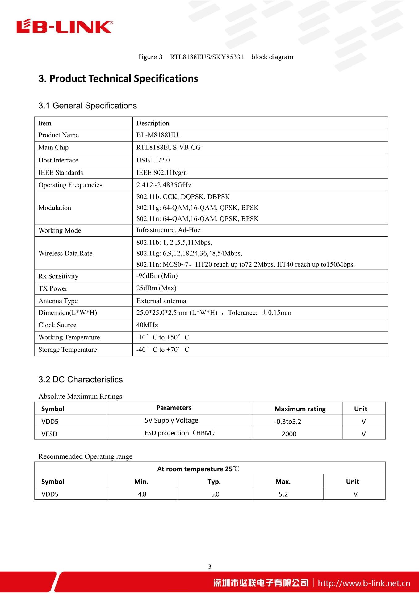 高功率WIFI模组 无线通讯 Realtek RTL8188EUS USB接口 WIFI模块-阿里巴巴
