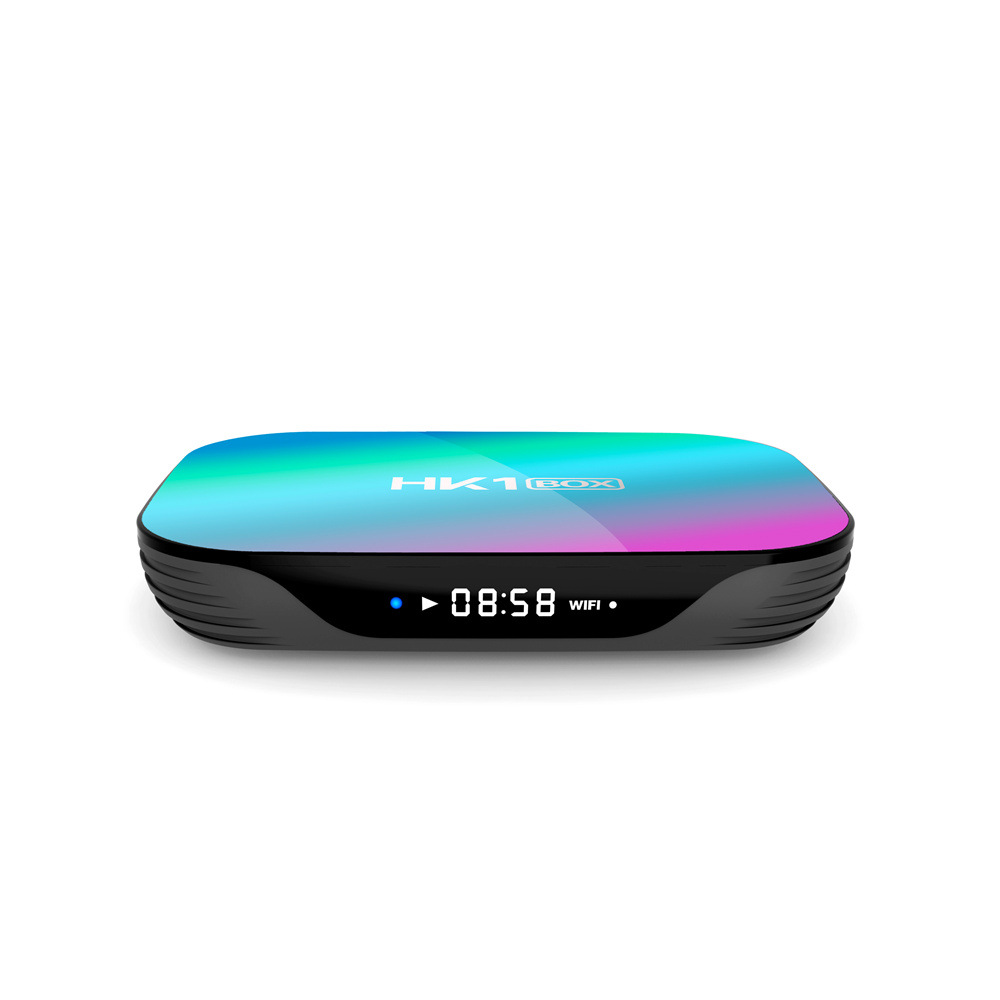 HK1Box机顶盒S905X34G/128Gtvbox双wifi+蓝牙电视盒子双频WiFi-阿里巴巴