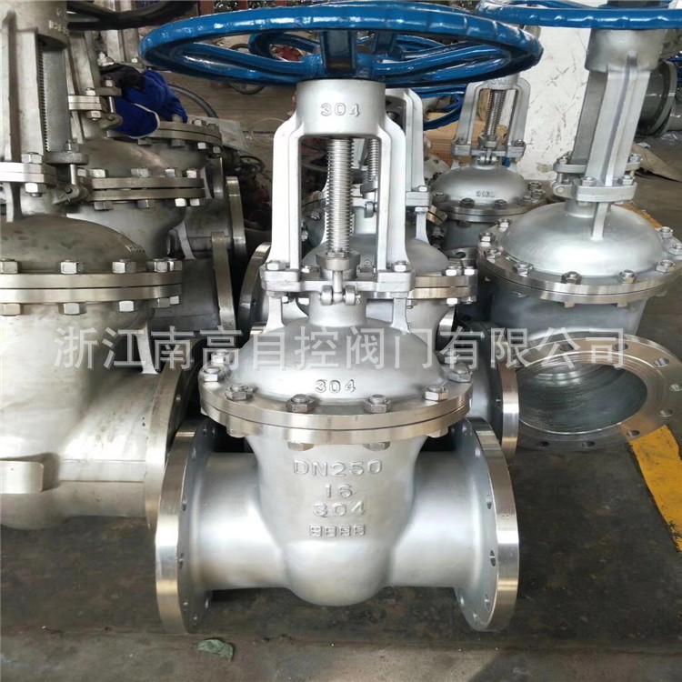 304 不锈钢闸阀 Z41W-64P 法兰不锈钢闸阀 DN200 现货供应-阿里巴巴