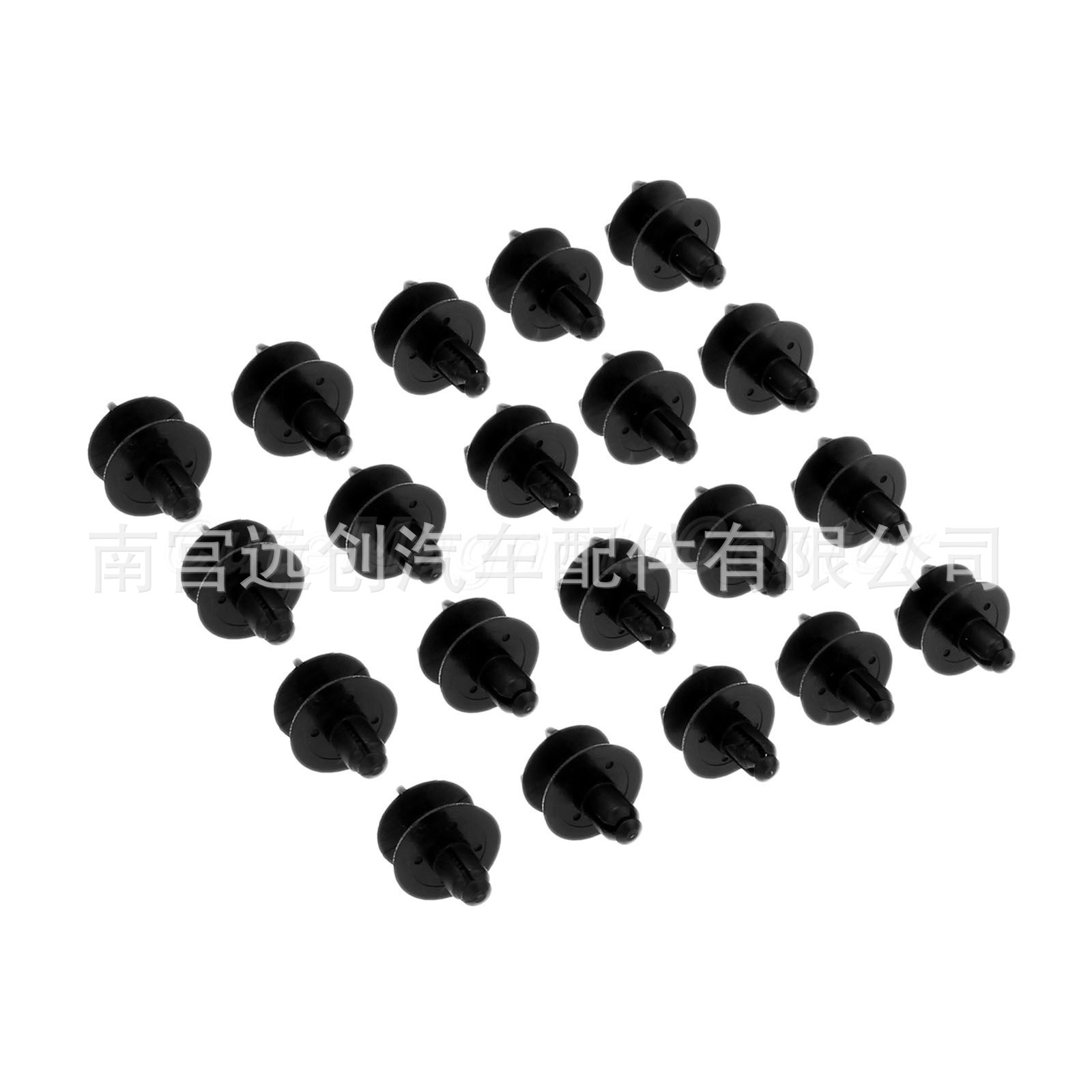 LR024316适用于路虎揽胜汽车夹面板帽尼龙穿心钉9mm电池罩卡扣-阿里巴巴