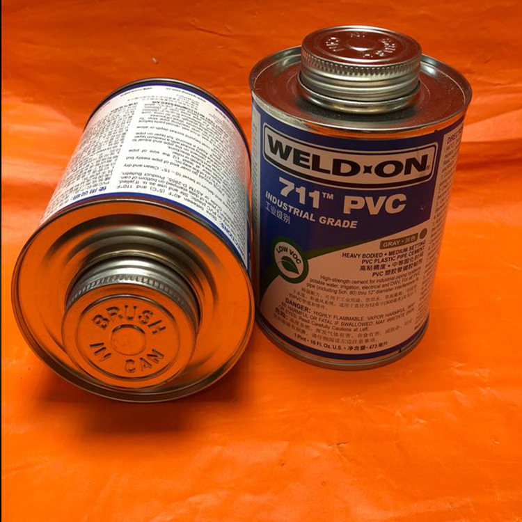UPVC胶水 IPS 711 PVC化工管道胶粘剂 粘结剂 WELD-ON 946ML/桶-阿里巴巴