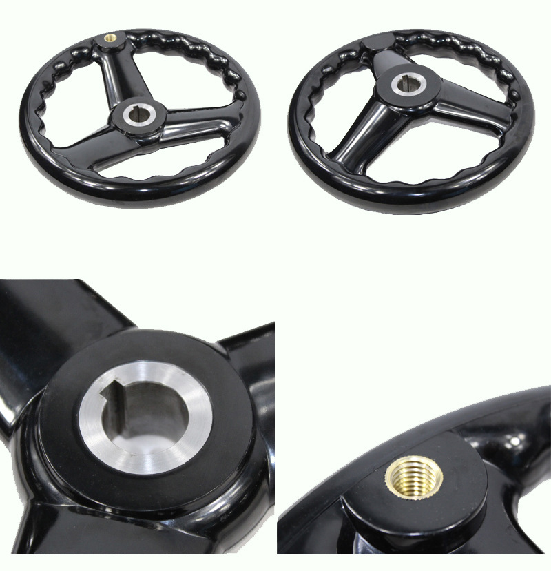 工业品质JB/T7273.6-94胶木三辐条手轮酚醛树脂磨床机床手轮-阿里巴巴