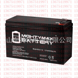 销售MIGHTYMAX BATTERY蓄电池Model ML8-12 12V8AH免维护蓄电池-阿里巴巴