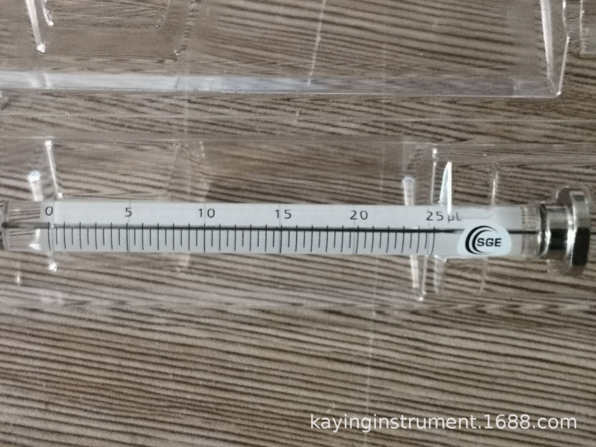 开票 进口SGE微量注射器 液相平头微量进样器25ul 003300科研实验-阿里巴巴