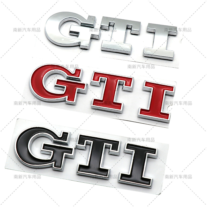 Suitable for Volkswagen Polo Golf 6 GTI tail logo modified car sticker ...