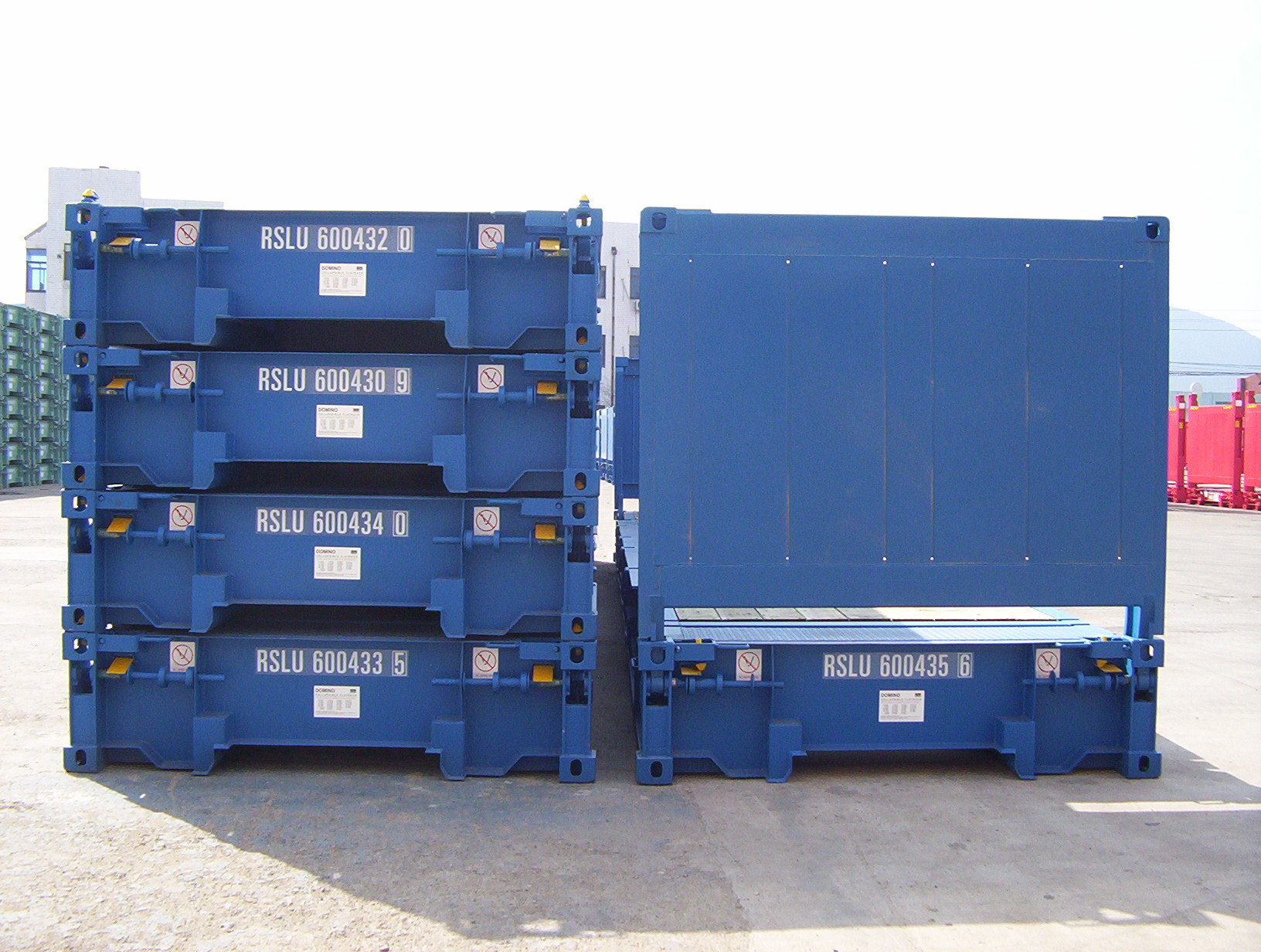 40尺折叠箱框架箱Flat rack container 特种集装箱海运外贸集装箱-阿里巴巴