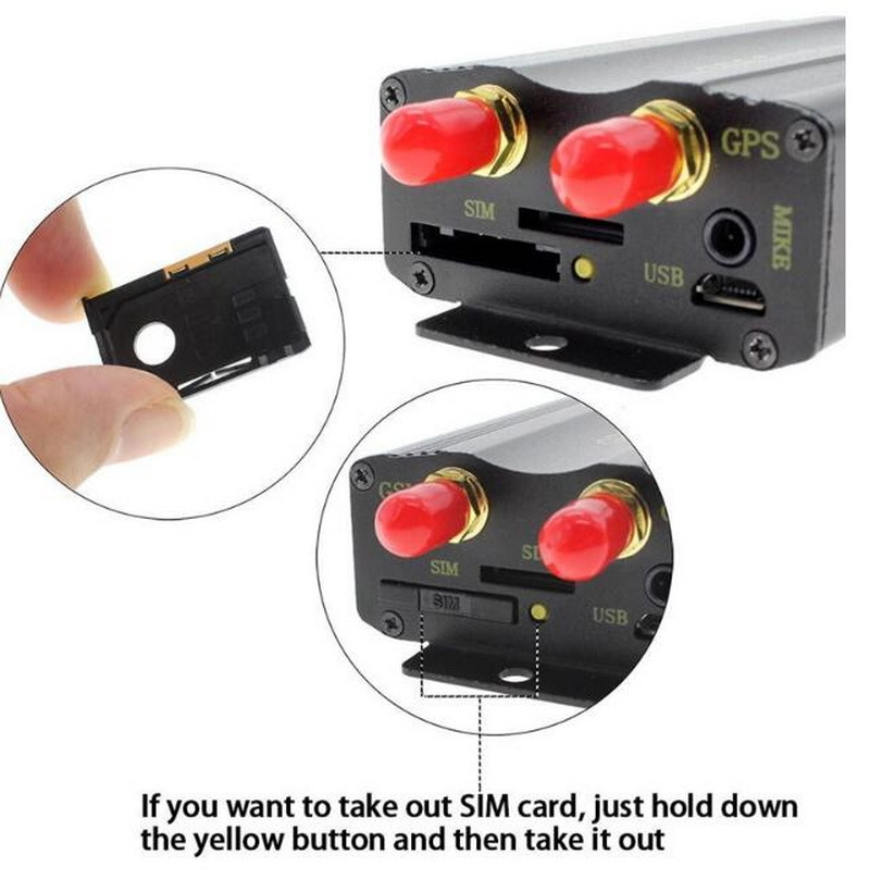 TK103A 汽车GPS定位器 断油断电 gps卫星定位-阿里巴巴