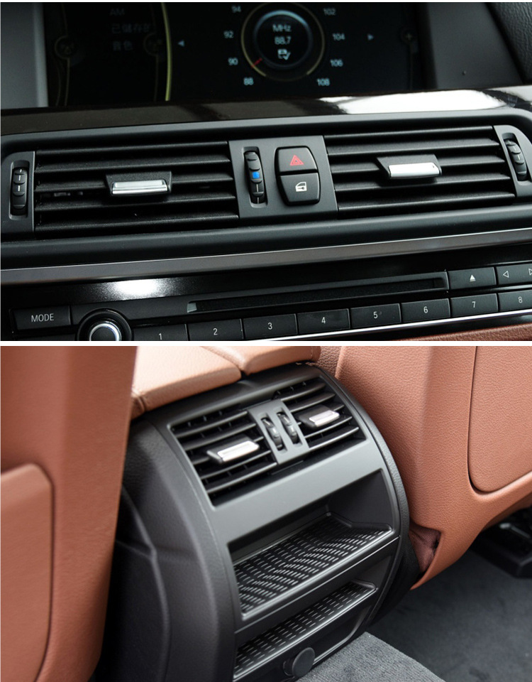 适用于宝马F10 F18前空调出风口 5系520后排风口格栅 空调面板-阿里巴巴