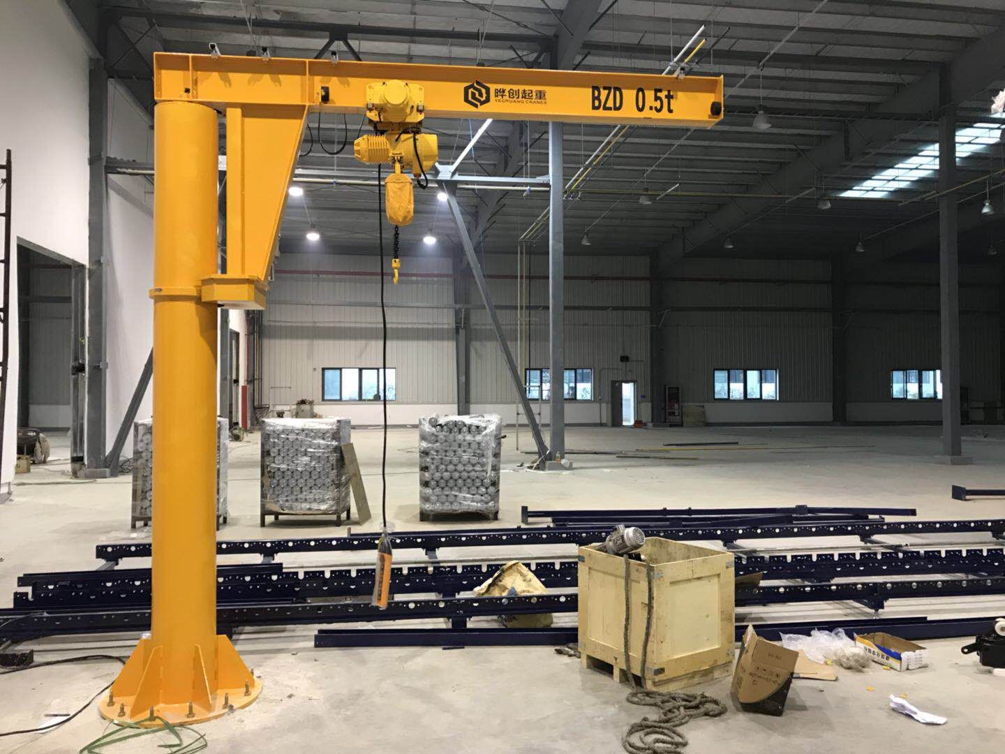 2t悬臂吊 KBK旋臂吊 柱式悬臂吊 1t悬臂起重机0.5t单臂吊 独臂吊-阿里巴巴