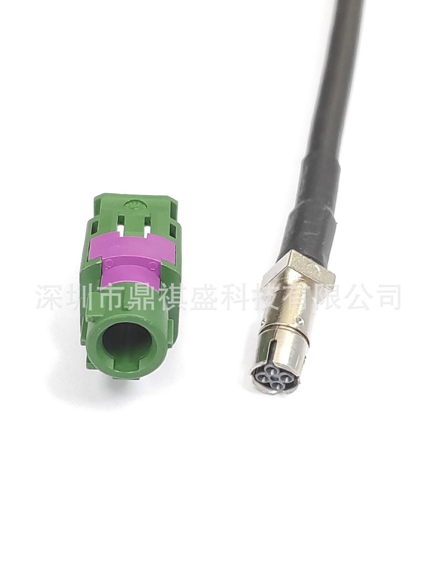 HSD LVDS 4P母头直头绿色-阿里巴巴