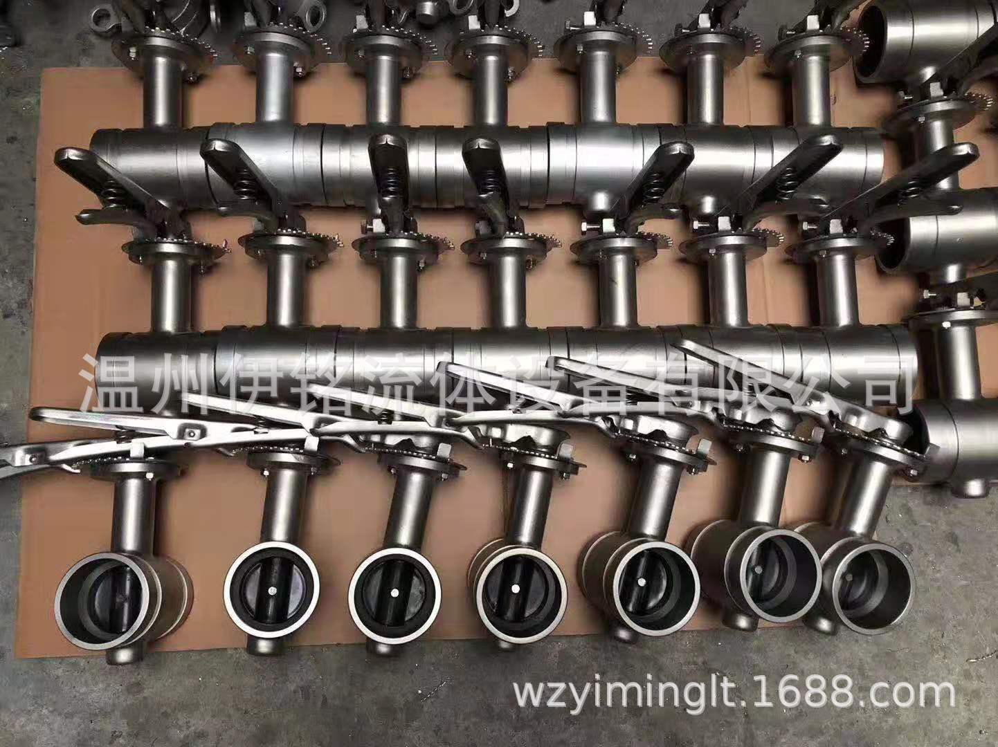 鸭嘴式手柄全不锈钢沟槽蝶阀 手动D381X消防蝶阀供水沟槽蝶阀-阿里巴巴