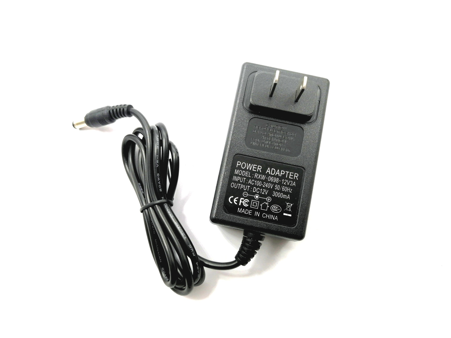 12V3A电源适配器 美规/欧规 12V3000mA电源充电器36W 厂家直销-阿里巴巴