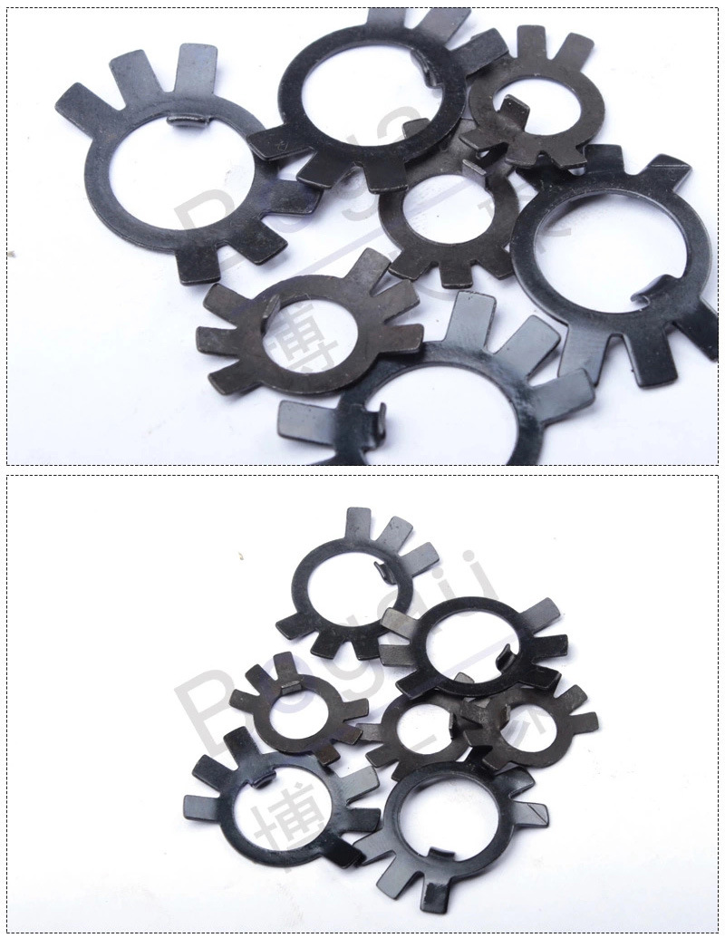 厂家批发M10-M300圆螺母用止退垫片 GB858止动垫圈可加工定 做-阿里巴巴