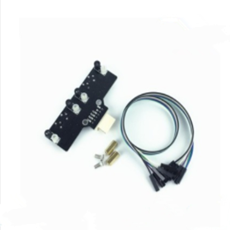 HJ-XJ4 四路灰度循迹模块数字量巡线传感器智能小车光敏寻线模块-阿里巴巴