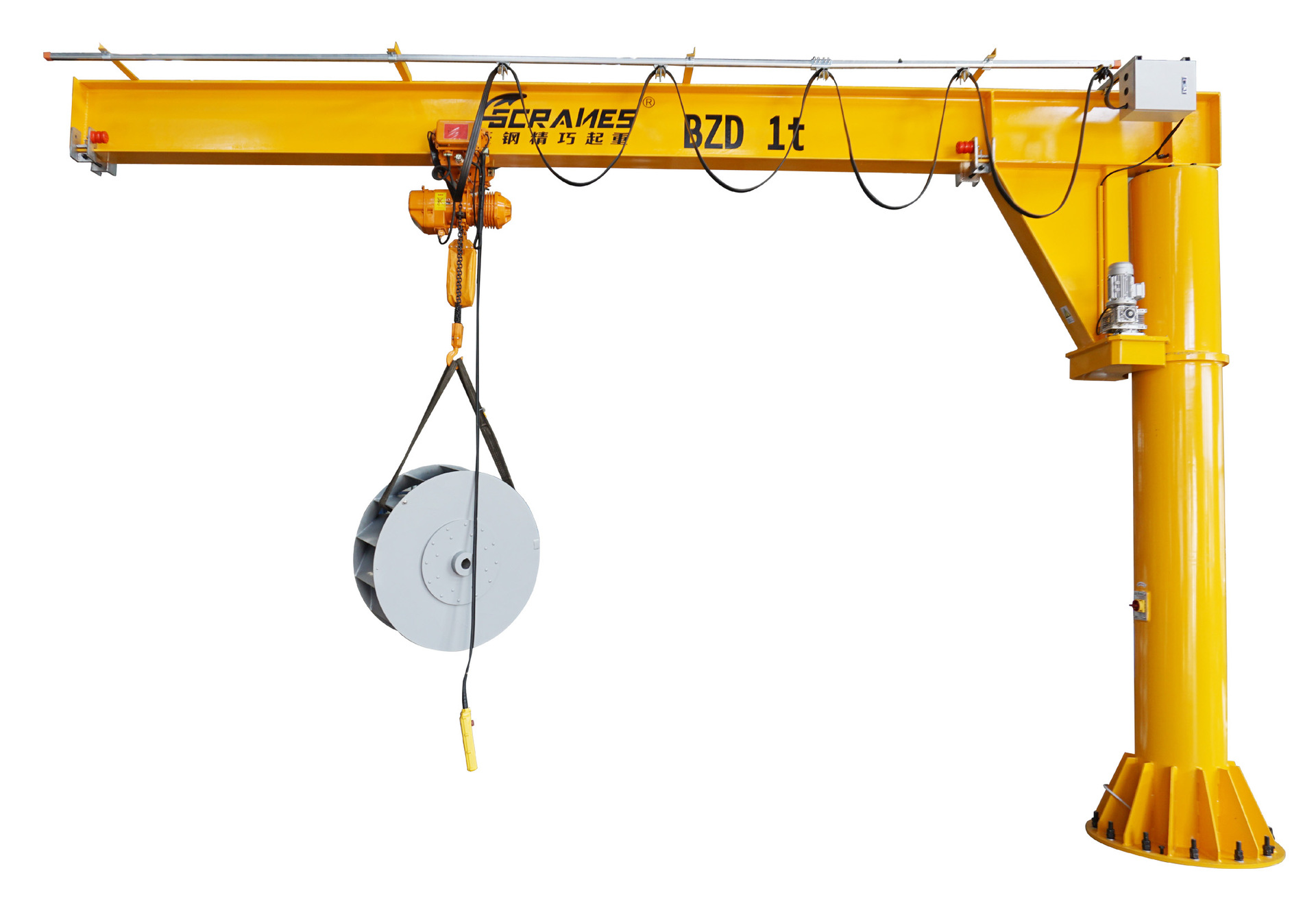 2t悬臂吊 KBK旋臂吊 柱式悬臂吊 1t悬臂起重机0.5t单臂吊 独臂吊-阿里巴巴