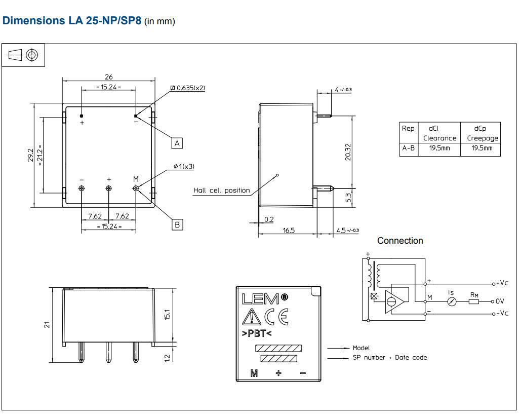LA25-NP/SP8 LA25-NP/SP7 LEM/莱姆电流传感器霍尔效应互感器全新-阿里巴巴