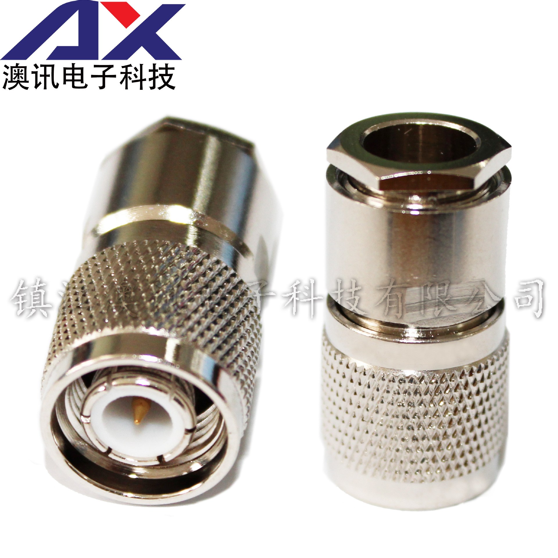 射频同轴连接器TNC-J5全铜装接式五件套 直式公头配接SYV50-5电缆-阿里巴巴