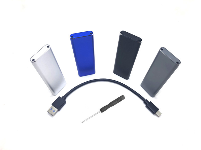 M.2 NGFF转USB3.1 SSD固态移动硬盘盒 type-c JMS580主控-阿里巴巴