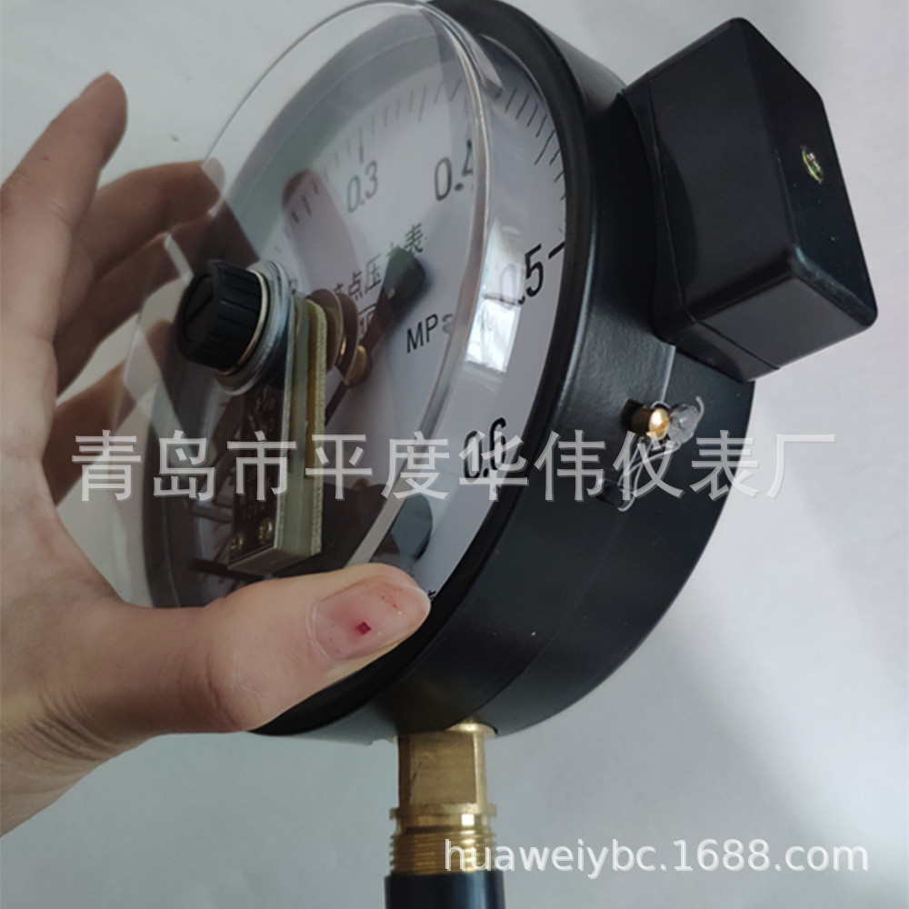 普通电接点压力表 Yx150-0.6MPa 压力罐用电接点 电接点压力表-阿里巴巴
