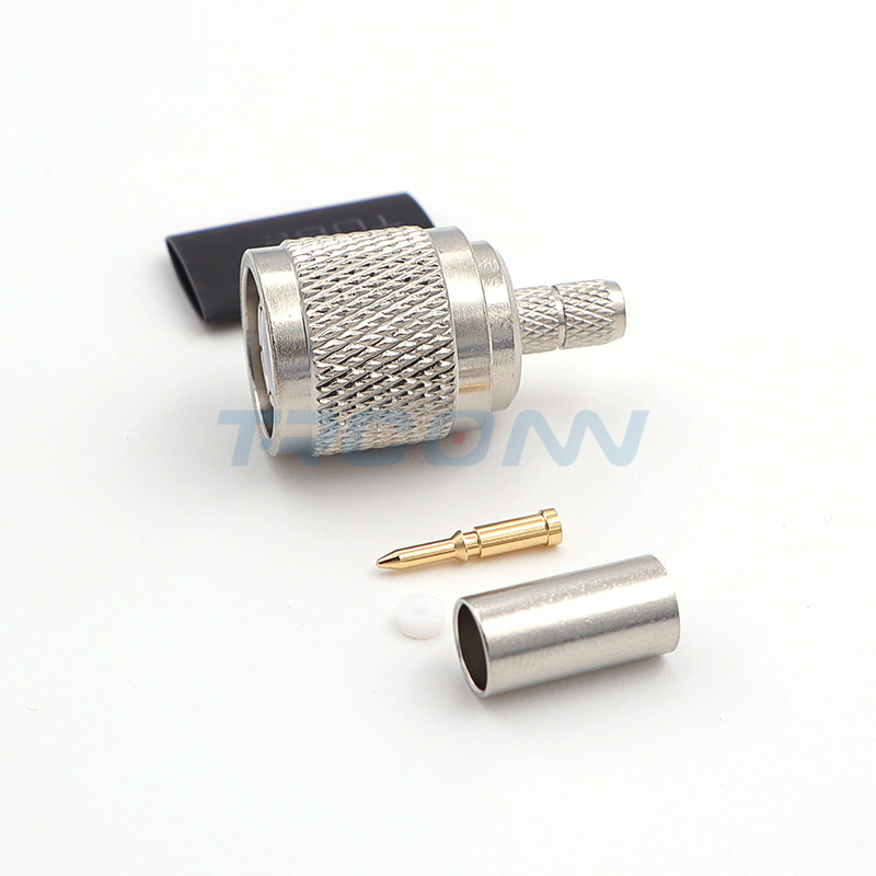 厂家直销同轴射频连接器TNC-C-J3软线缆馈线RG223接头全铜转接器-阿里巴巴