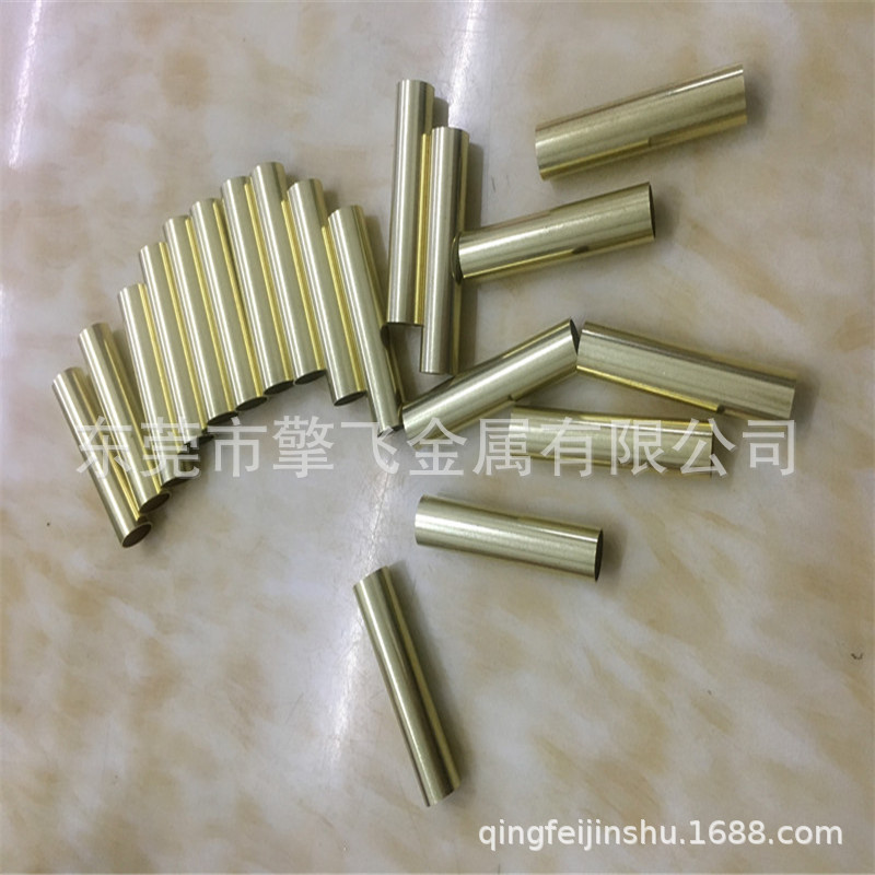 H62黄铜管 H65黄铜毛细管 厚壁无缝铜管 可精密切割加工 倒角攻牙-阿里巴巴