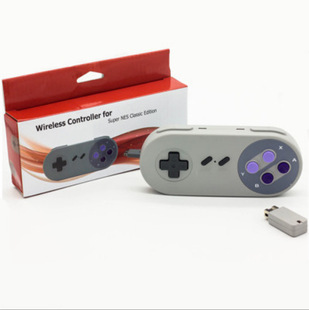 SNES mini 2.4G无线手柄 SNES Classic mini超任主机2.4G游戏手柄-阿里巴巴