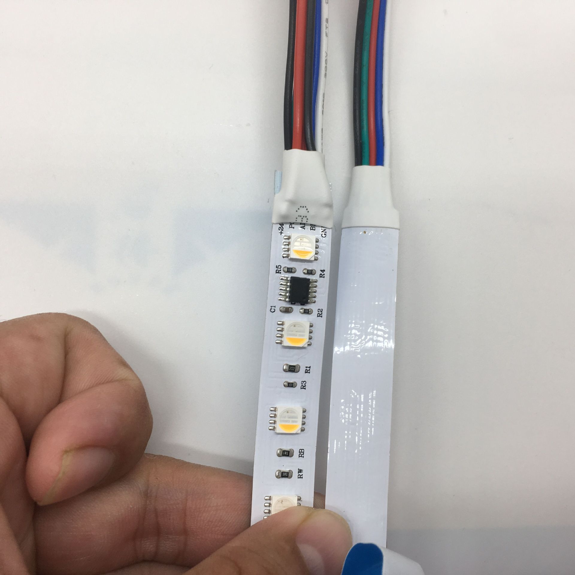 rgb灯带4线接法-千图网