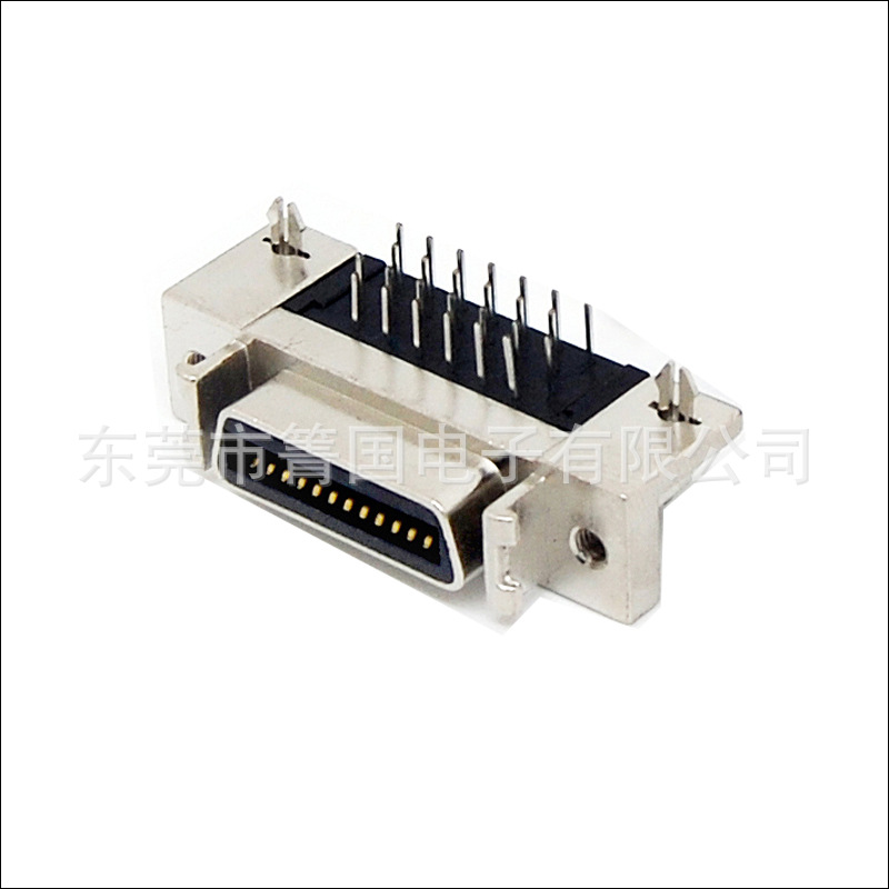 SCSI 26P 母座连接器 HPCN 26P SCSI连接器-阿里巴巴