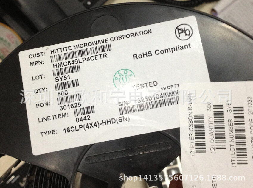HITTITE原装正品HMC849LP4CE HMC618LP3E HMC468LP3E HMC344LC3-阿里巴巴