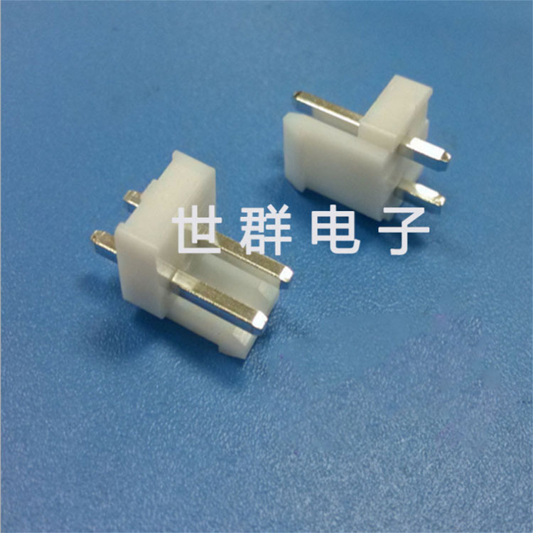 VH-2A VH3.96 2P 180度直针座 尼龙66VO 无卤插针 3.96间距连接器-阿里巴巴