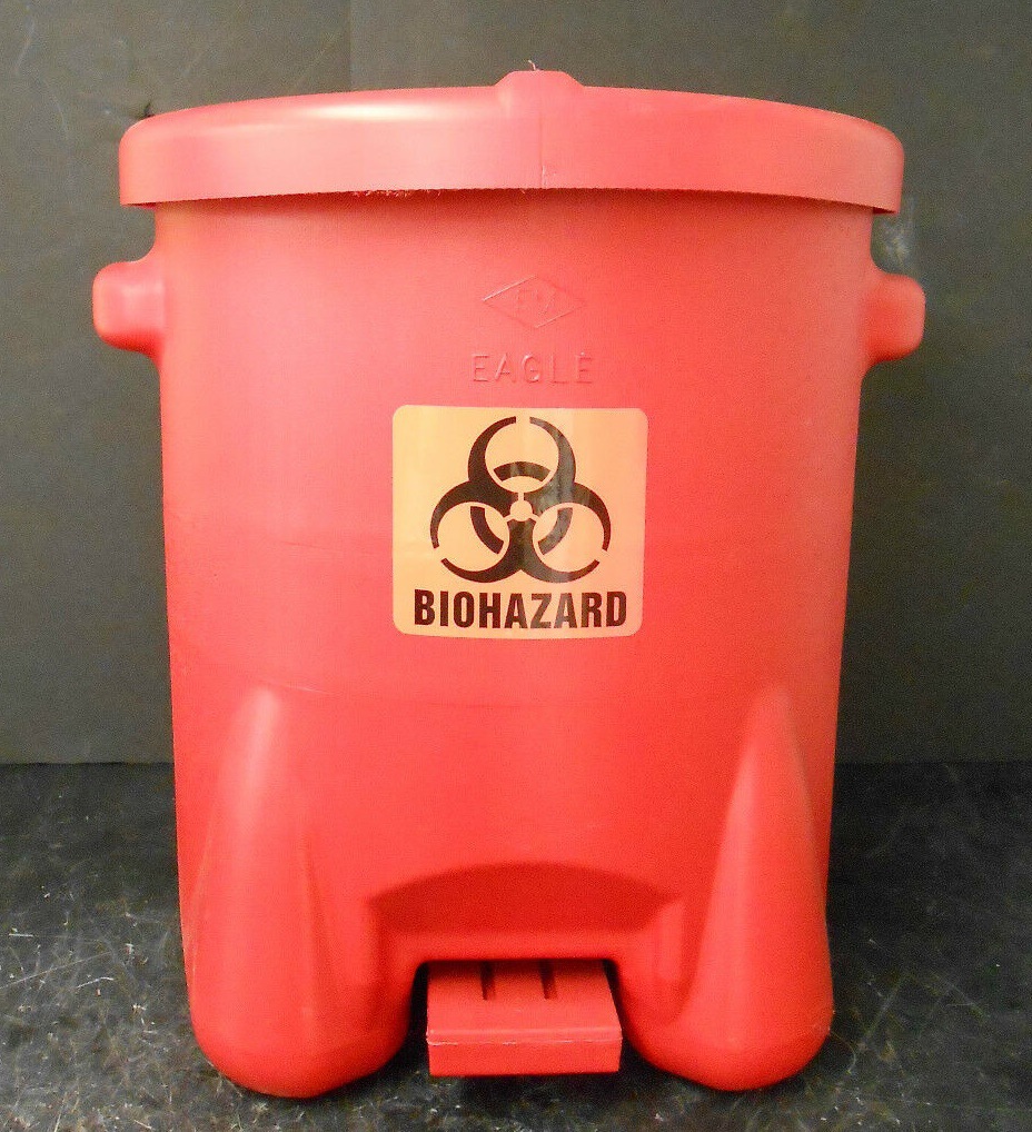 Biohazard生物安全用垃圾桶,HDPE生物危害垃圾箱-阿里巴巴