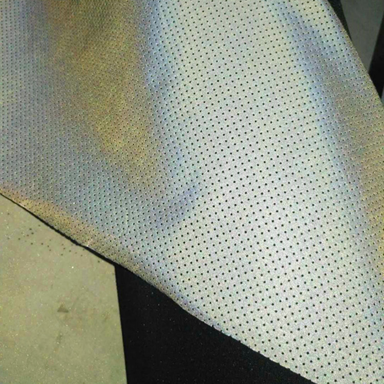 厂家供应高亮黑色反光布背包耐水洗四面弹力黑色反光针织布面料-阿里巴巴