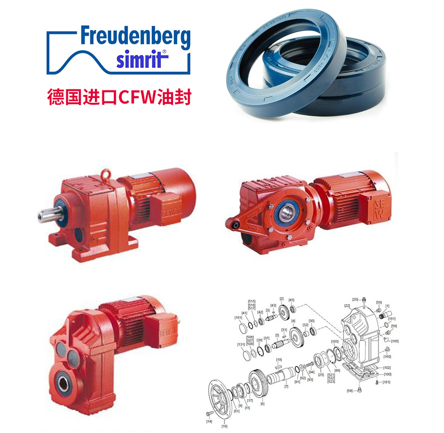 德国Simrit/FREUDENBERG科德宝恩福SC油封CZ CFW BAU3X2 38-56-10-阿里巴巴