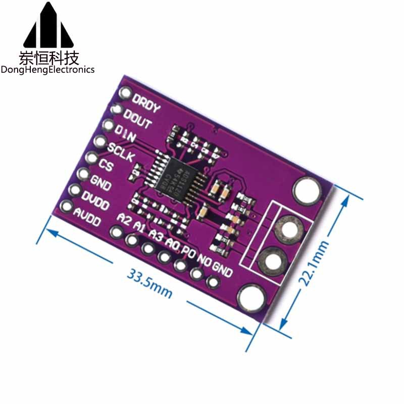 MCU-1120 K型 热电偶模块 ADS1120 高精度16位 模数转换器 ADC-阿里巴巴