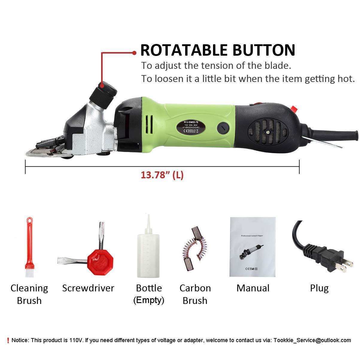 6-speed speed electric wool shears electric clippers animal husbandry ...