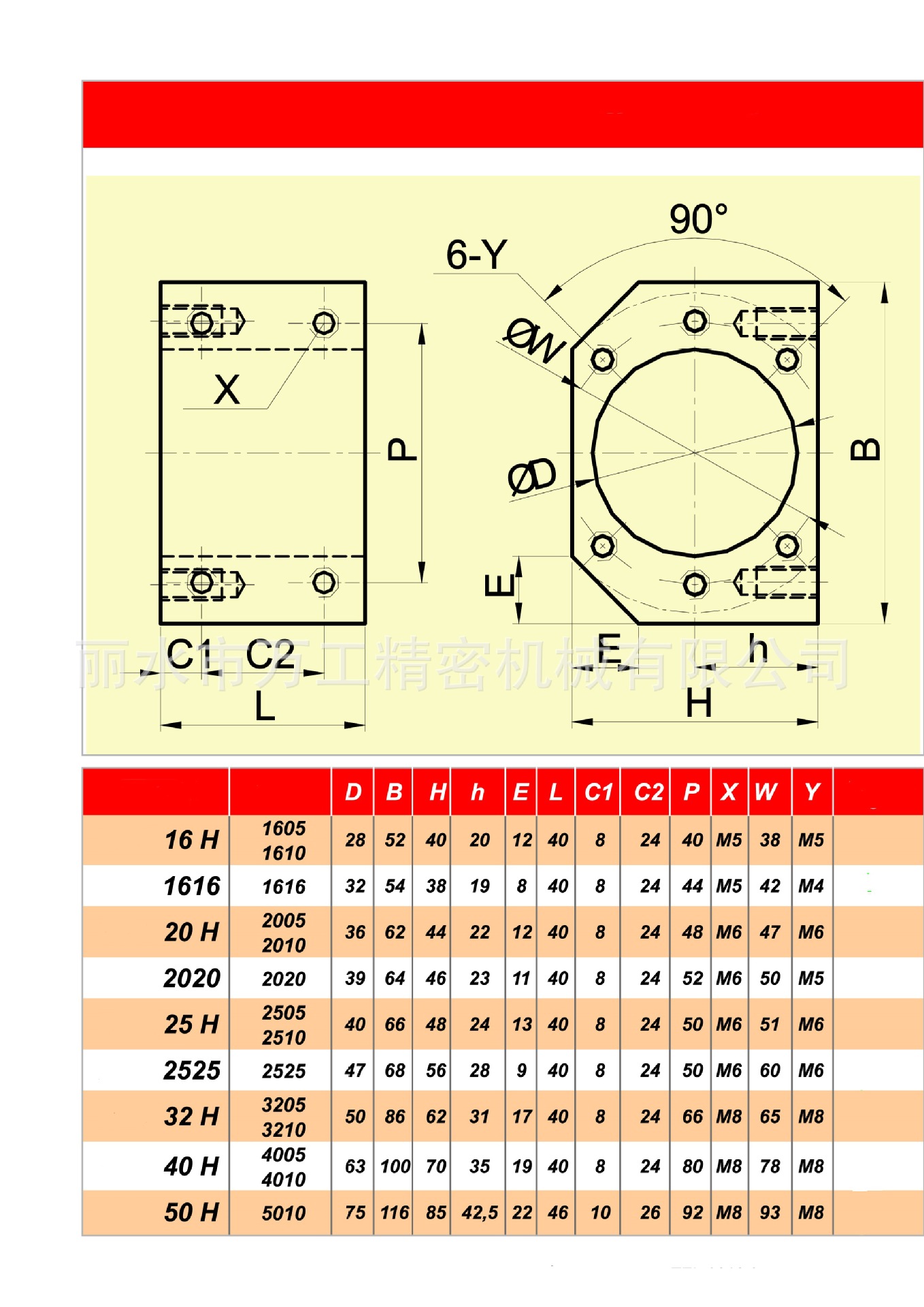 DSG12H 1204螺母座 滚珠丝杆支撑座 螺母座厂家 全部自产自销-阿里巴巴