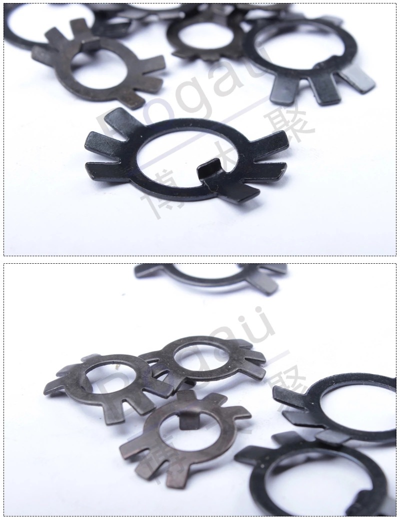 厂家批发M10-M300圆螺母用止退垫片 GB858止动垫圈可加工定 做-阿里巴巴