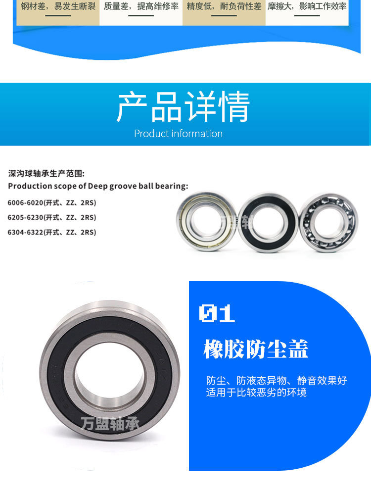 工厂直销88508A 88509 88510 88128 2RS非标深沟球轴承汽车轴承-阿里巴巴