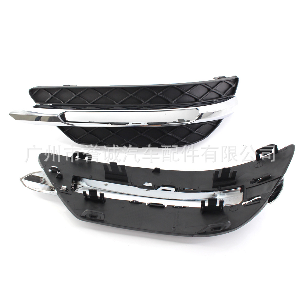 适用奔驰W204 11-13年 雾灯框下格栅下网-阿里巴巴