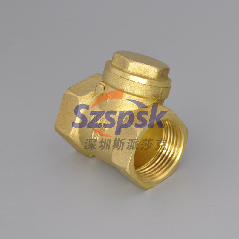 H11W-16T卧式止回阀DN15-DN50黄铜全铜单向阀内螺纹挡板式逆止阀4-阿里巴巴