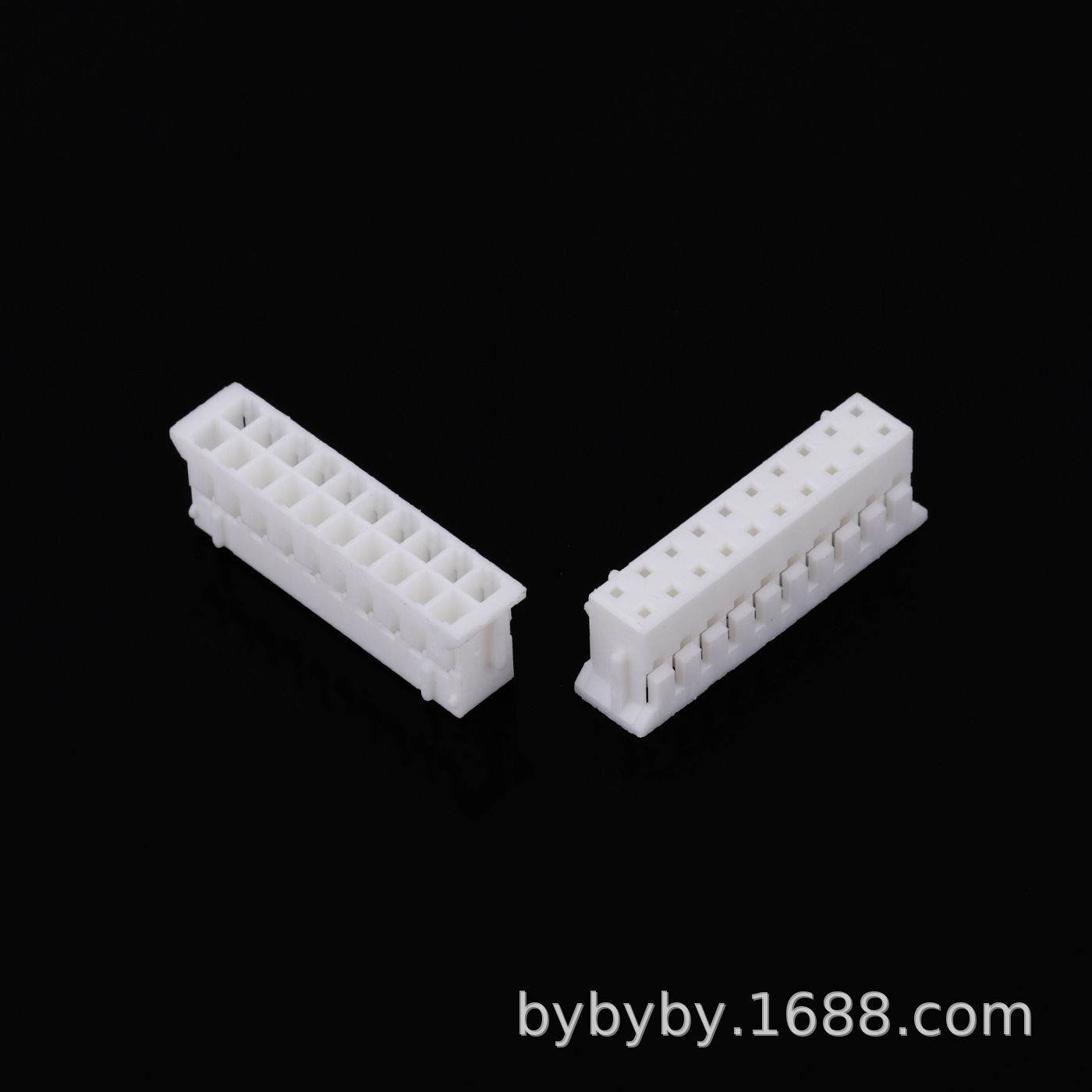 PHD双排无锁胶壳端子线2.0MM间距PHD接插件BY柏雨PHD双排连接器-阿里巴巴