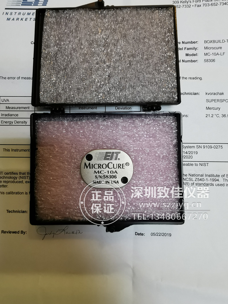 MC-2A/MC-10A能量计美国EIT能量计MICROCURE辐射计的探头-阿里巴巴