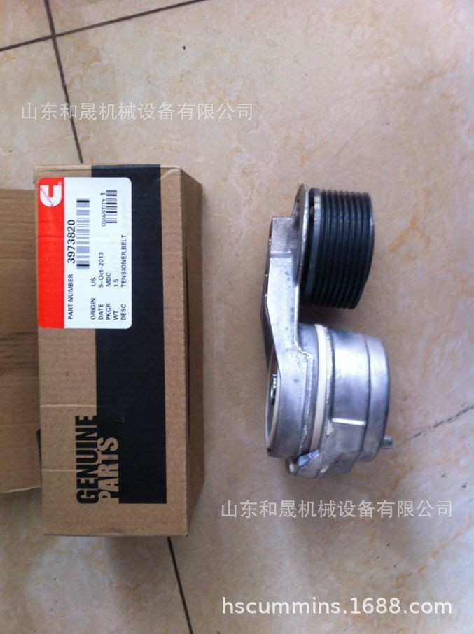 东风康明斯6B发动机皮带涨紧轮4981116-阿里巴巴