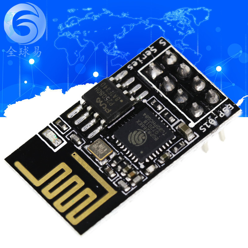 ESP-01 / ESP-01S ESP8266串口转WIFI模块 业级低功耗无线模块-阿里巴巴