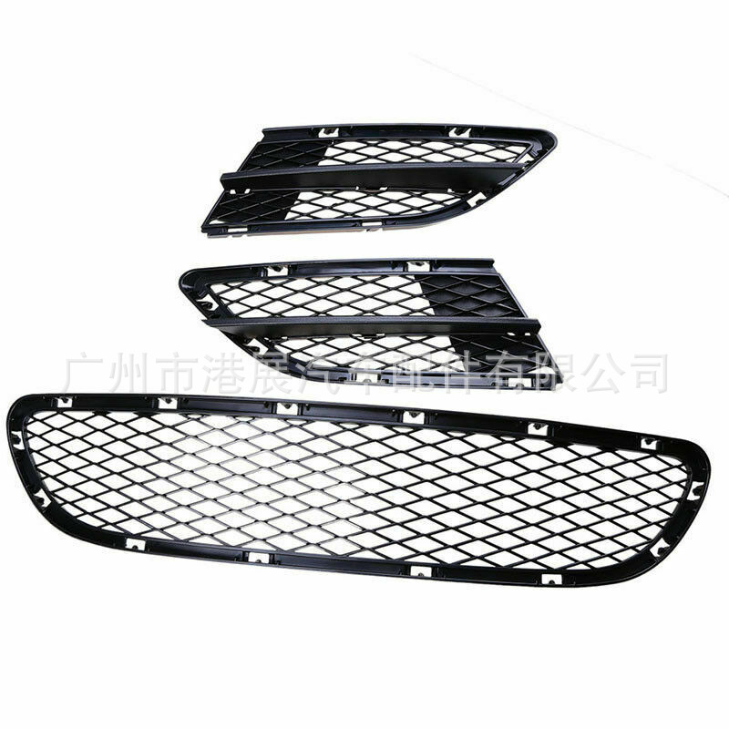供应适用于09-11年宝马3系E90雾灯框 透孔下网格栅雾灯格栅下中网-阿里巴巴
