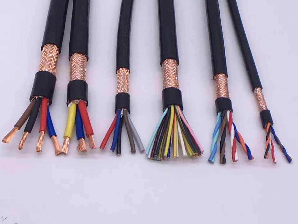 RVVP/KVVRP控制屏蔽电缆线2/3/4/5/6芯*0.75/1.0/1.5/2.5平方软线-阿里巴巴