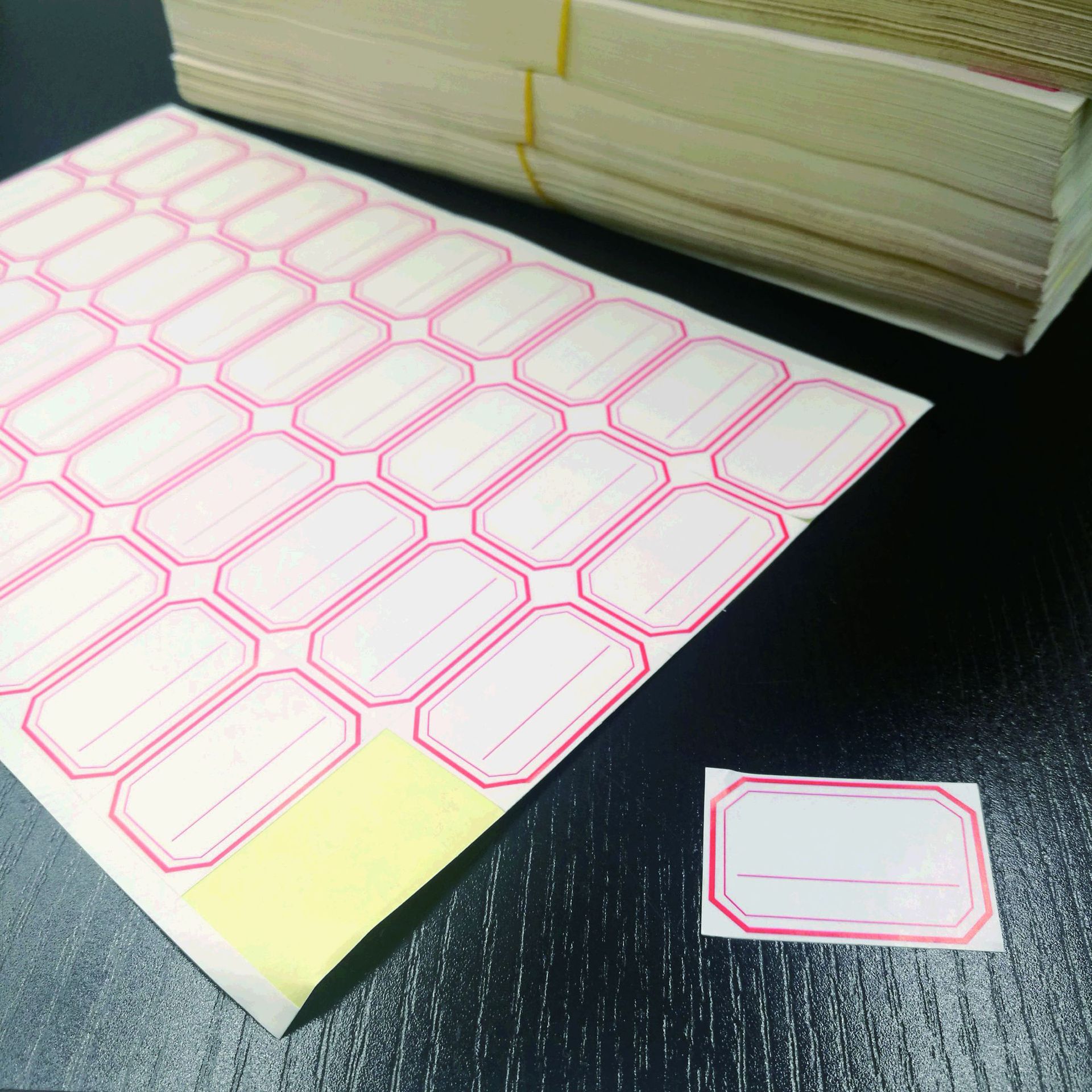 a4不干胶小批量标签贴纸白色激光碳粉喷墨打印纸背胶纸可写可打印-阿里巴巴