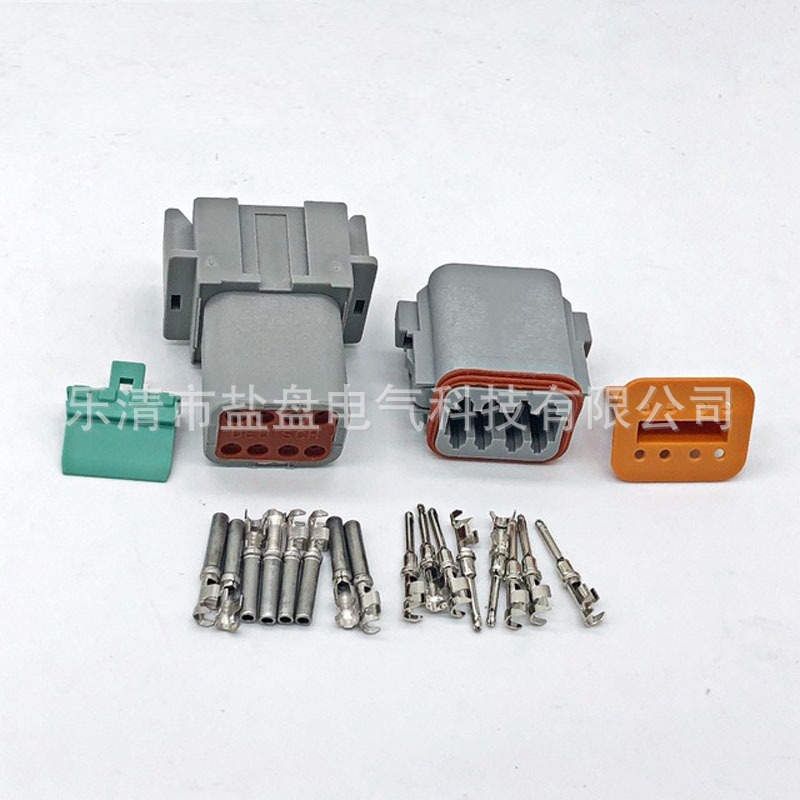 DT06-12S/DT04-12P德驰型接插件汽车防水连接器 12孔插头国产护套-阿里巴巴