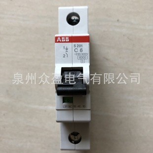 现货特价ABB微型断路器 S201-C6；10113605 原装正品-阿里巴巴