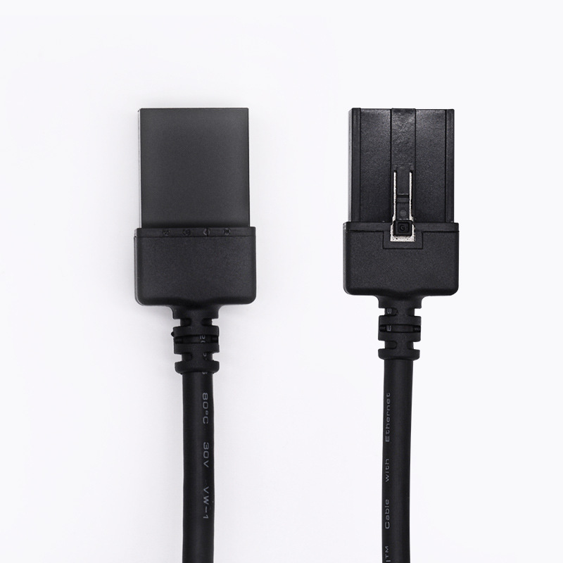 汽车音视频高清转接线HDMI E 转HDMI E type 0.8米